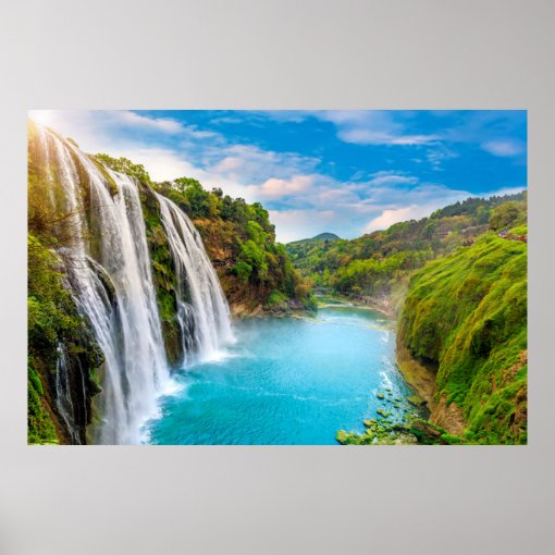 Waterfall Poster | Zazzle