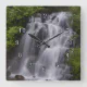 Waterfall wall clock | Zazzle