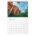 Waterfalls Collection Wall Calendar | Zazzle