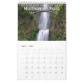 Waterfalls Collection Wall Calendar | Zazzle