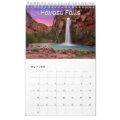 Waterfalls Collection Wall Calendar | Zazzle