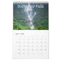 Waterfalls Collection Wall Calendar | Zazzle
