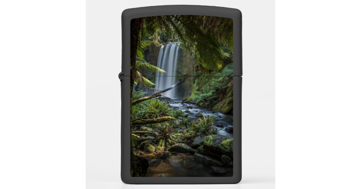 Waterfalls | Hopetoun Falls, New Zealand Zippo Lighter | Zazzle