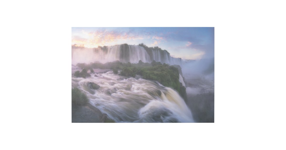 Waterfalls | Iguazu Waterfall, Brazil Gallery Wrap | Zazzle