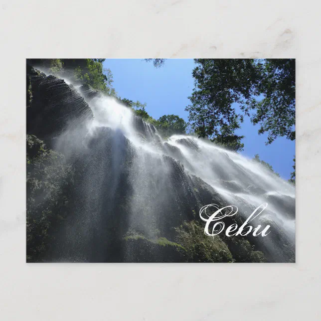 Waterfalls in Oslob Cebu Postcard | Zazzle