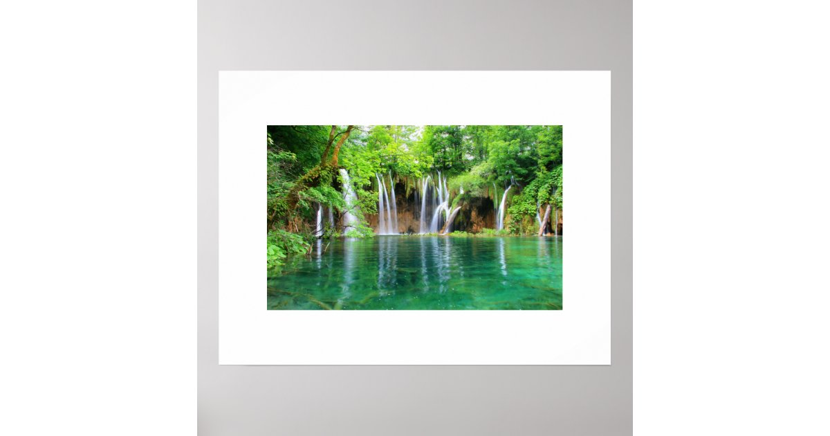Waterfalls Poster | Zazzle