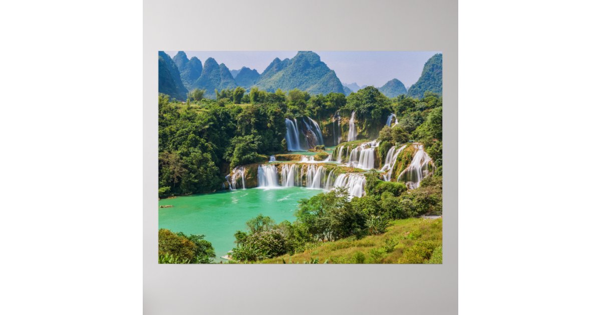 Waterfalls poster | Zazzle
