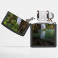 Waterfalls | Spring Rainforest Waterfall Thailand Zippo Lighter | Zazzle