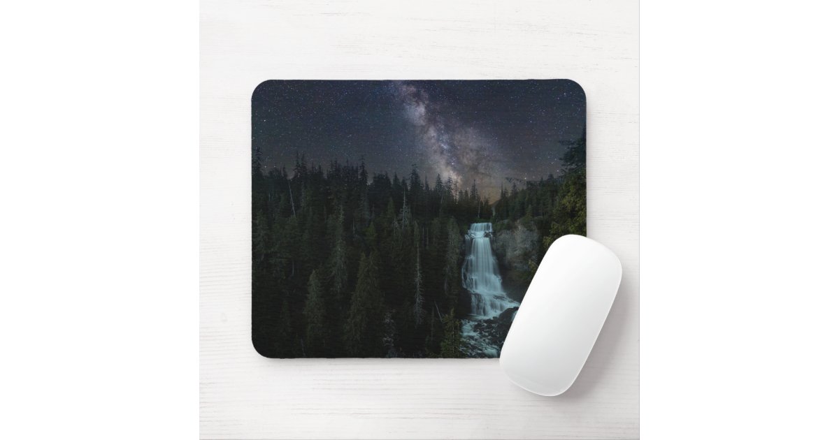 Waterfalls | Whistler Olympic Park Mouse Pad | Zazzle