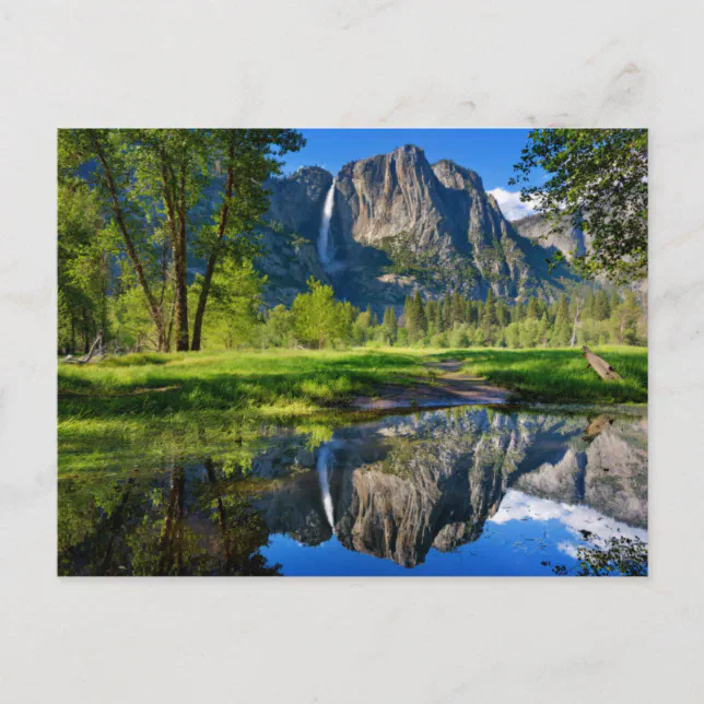 Waterfalls | Yosemite Falls, California Postcard | Zazzle