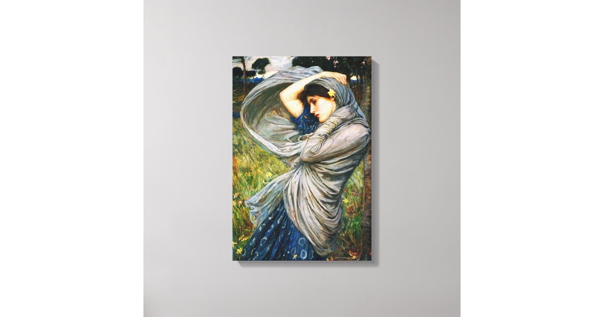 Waterhouse Boreas Canvas Print | Zazzle