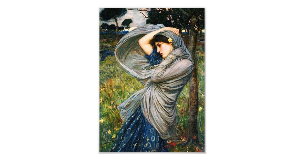 Waterhouse Boreas Poster | Zazzle