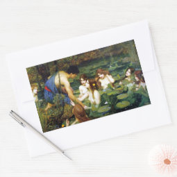 Waterhouse Hylas and the Nymphs Stickers | Zazzle
