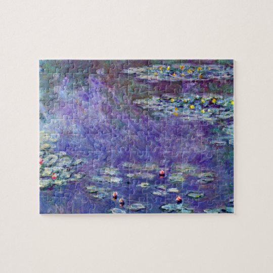 Waterlilies by Claude Monet, Vintage Impressionism Jigsaw Puzzle ...