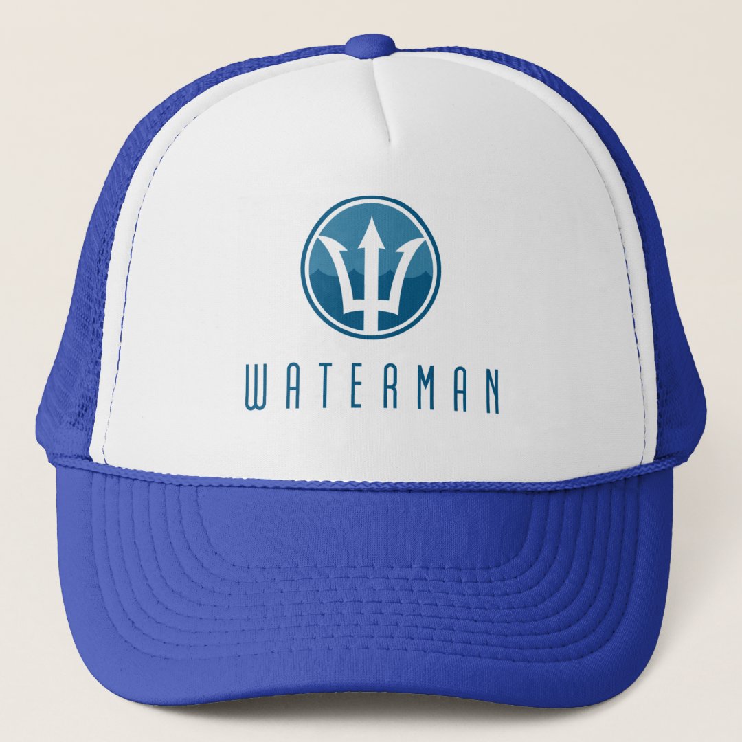 WATERMAN LOGO TRUCKER HAT | Zazzle