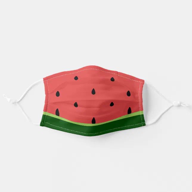 Watermelon Adult Cloth Face Mask | Zazzle
