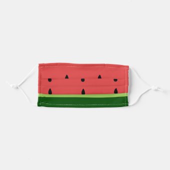 Watermelon Adult Cloth Face Mask | Zazzle