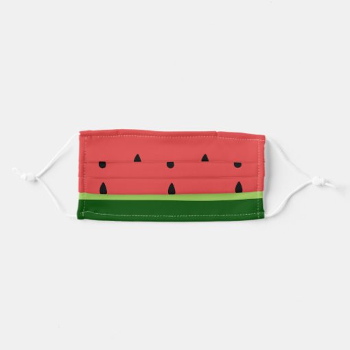Watermelon Adult Cloth Face Mask | Zazzle