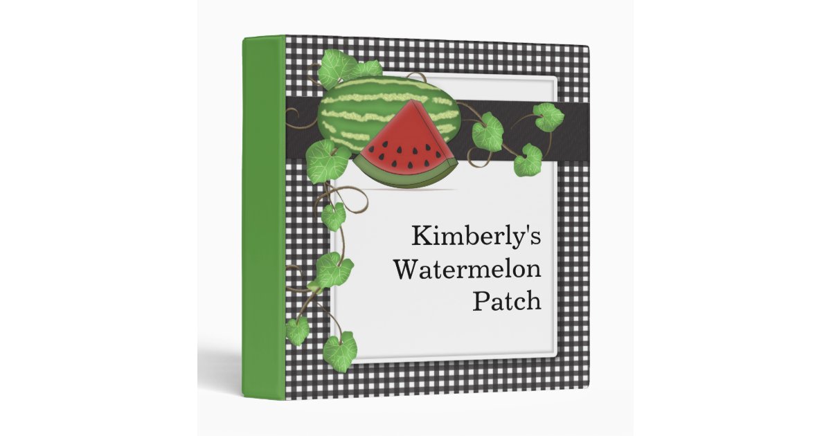 Watermelon Album Binder | Zazzle