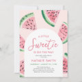 Watermelon Baby Shower Invitation | Zazzle