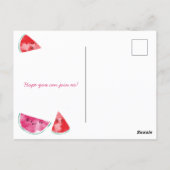 Watermelon Baby Shower Invitation Postcard | Zazzle
