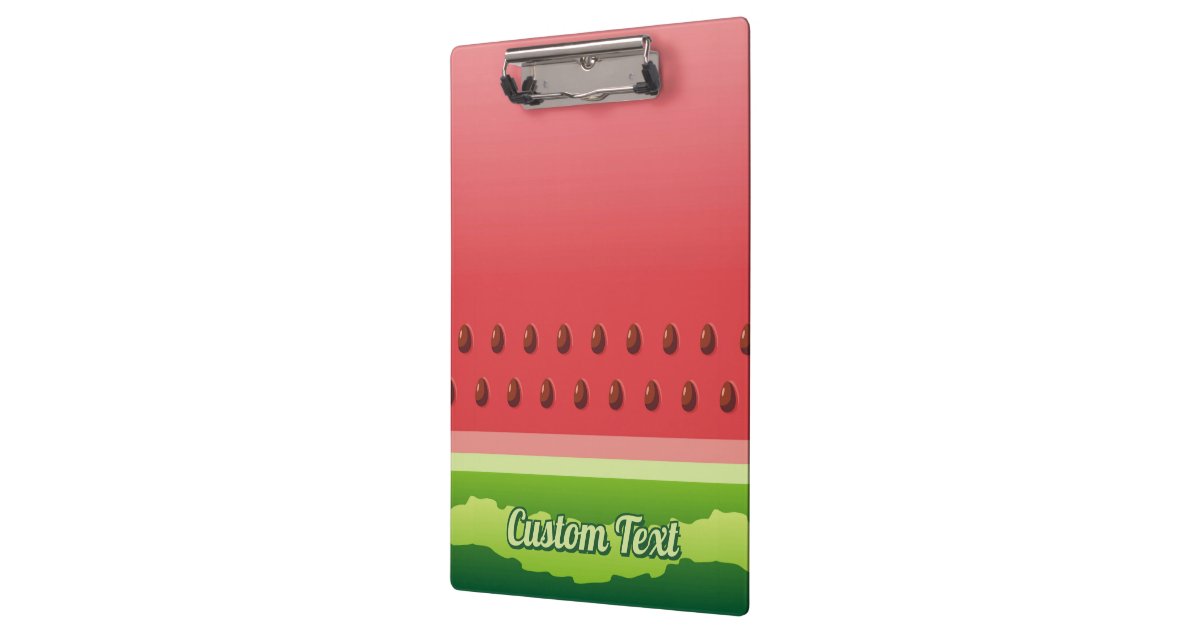 Watermelon Background Clipboard | Zazzle