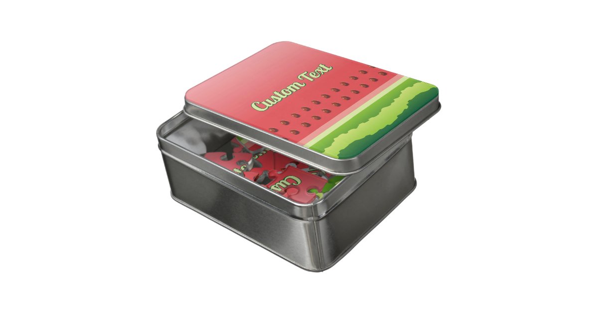 Watermelon Background Jigsaw Puzzle | Zazzle