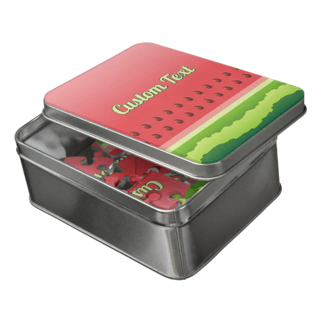 Watermelon Background Jigsaw Puzzle | Zazzle