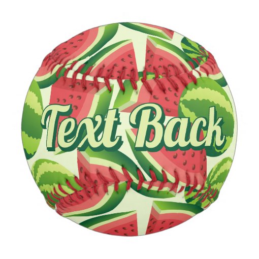 Watermelon Baseball | Zazzle