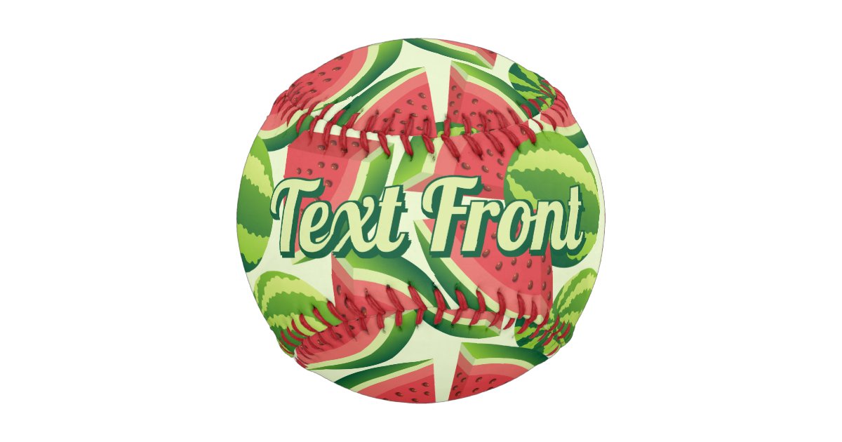 Watermelon Baseball | Zazzle