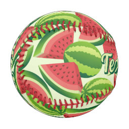 Watermelon Baseball | Zazzle