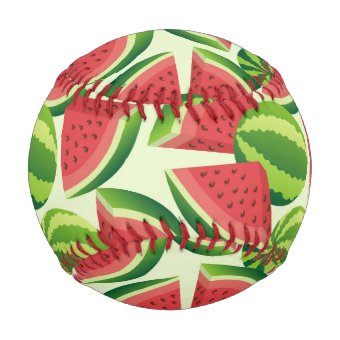 Watermelon Baseball | Zazzle