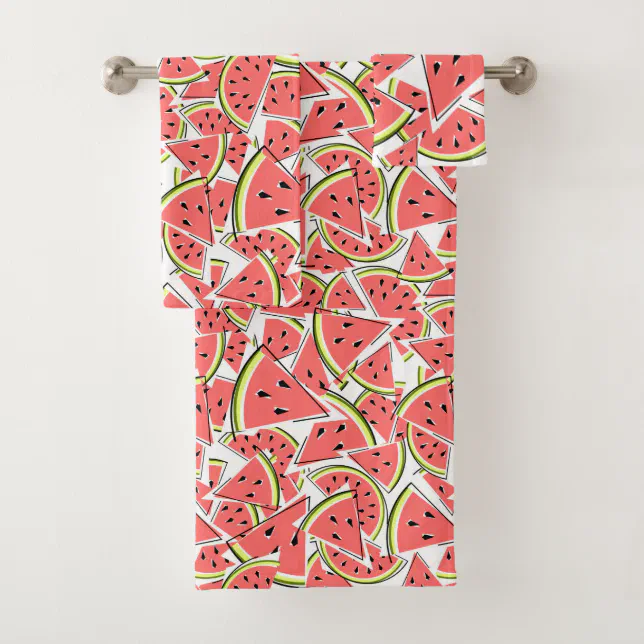 Watermelon Bath Towel Set | Zazzle