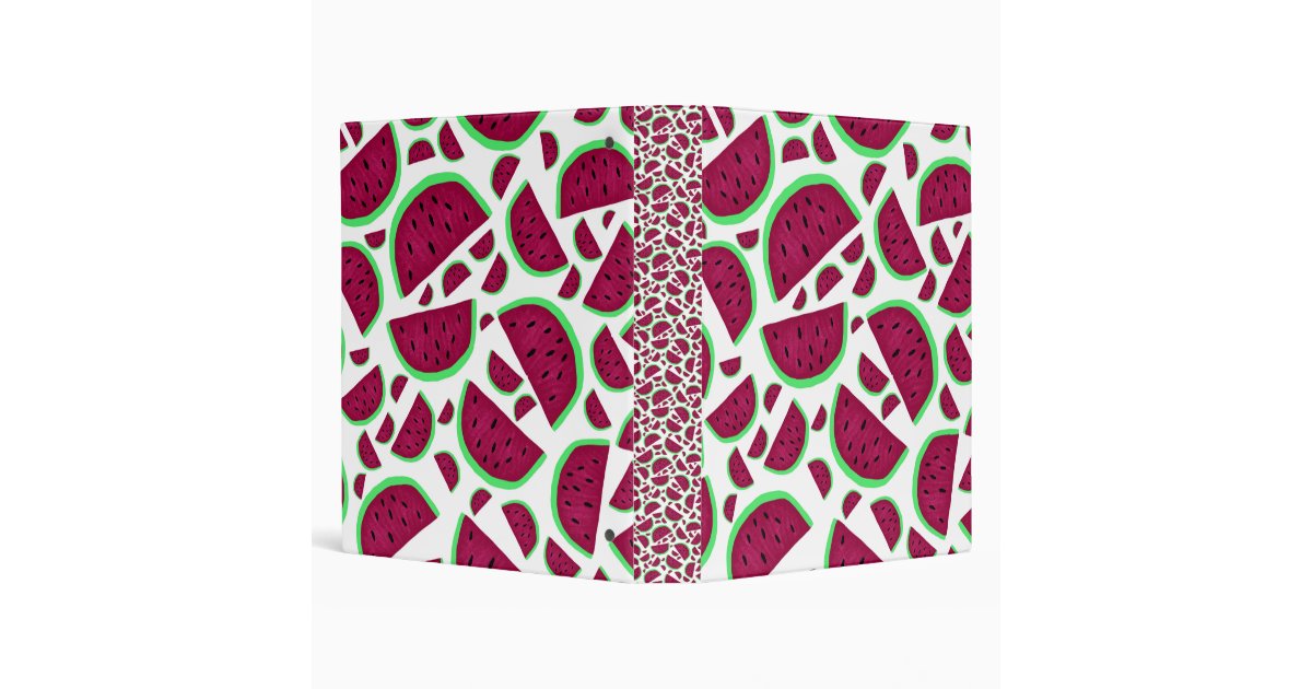 Watermelon Binder | Zazzle