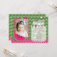 Watermelon Chevron Pendants Party Birthday Invitation | Zazzle