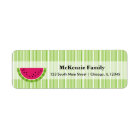 Watermelon color label | Zazzle.com
