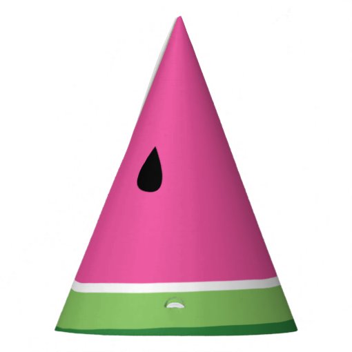 Watermelon Cute 1st Birthday Party Hats | Zazzle