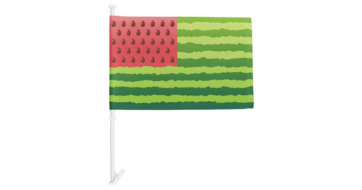 Watermelon Flag | Zazzle