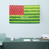 Watermelon Flag Banner | Zazzle