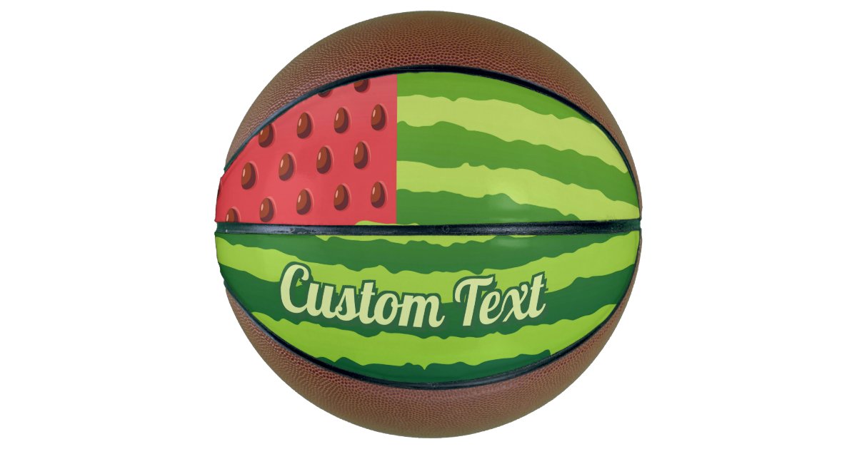 Watermelon Flag Basketball | Zazzle