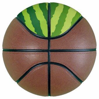 Watermelon Flag Basketball | Zazzle
