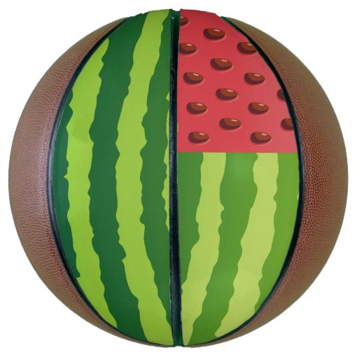 Watermelon Flag Basketball | Zazzle