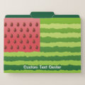 Watermelon Flag File Folder | Zazzle