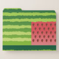 Watermelon Flag File Folder | Zazzle