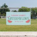 Watermelon For Sale Advertising Business Banner | Zazzle