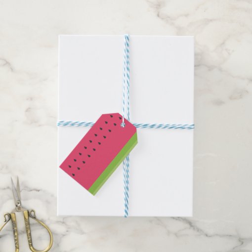 Watermelon Gift Tag | Zazzle