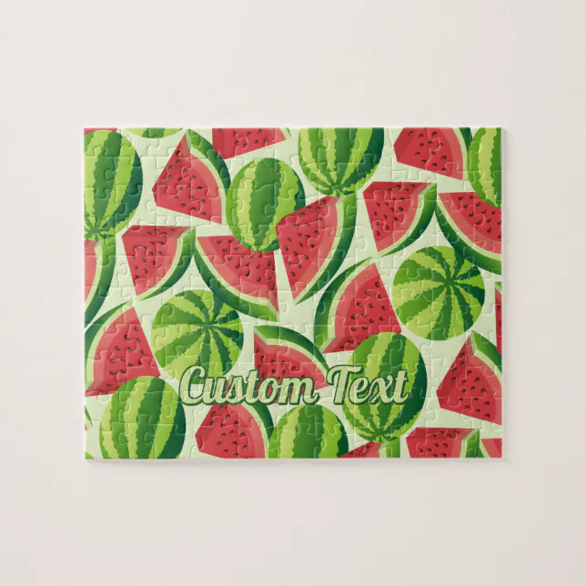 watermelon jigsaw puzzle | Zazzle