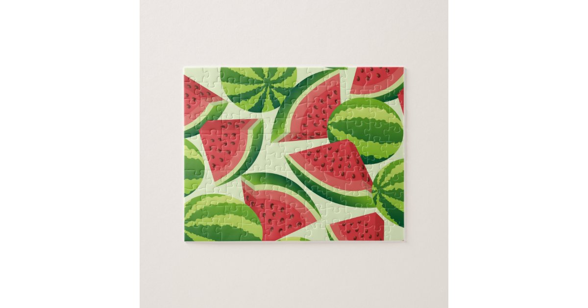 Watermelon Jigsaw Puzzle | Zazzle
