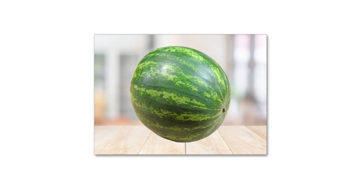 Watermelon Labeling Flashcard | Picture Card | Zazzle