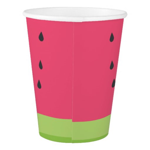 Watermelon Paper Cups | Zazzle